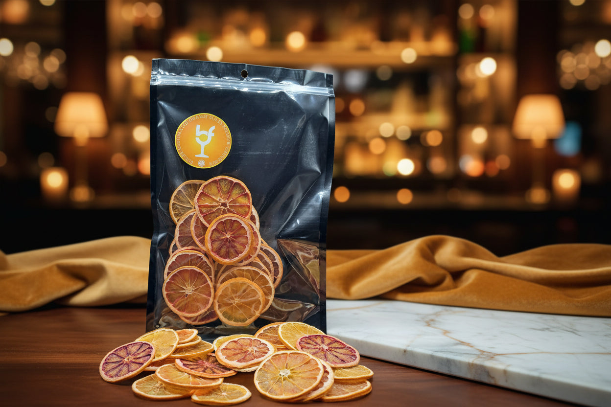 Dehydrated Dried 20+ Piece Dried Blood Orange Premium Bar Garnish Whee ...